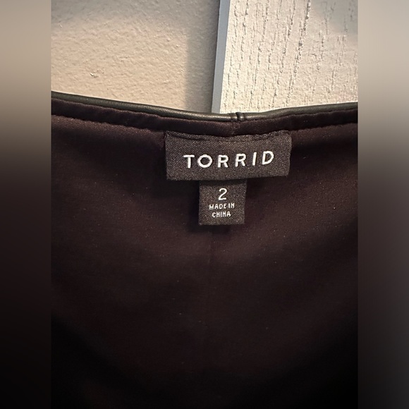 torrid | Tops | Torrid Size 2 Faux Leather Tank | Poshmark